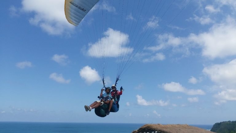 Timbis Paragliding Bali Pandawa Beach ticket with Photo/Video - Bali ...